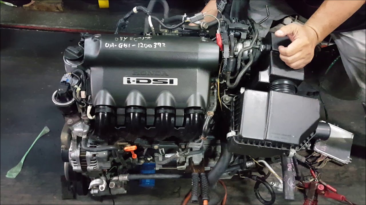 ติดเครื่องJAZZ CITY L15A-IDSI 1.5L ส่งลูกค้า (start up L15A-IDSI Engine ...