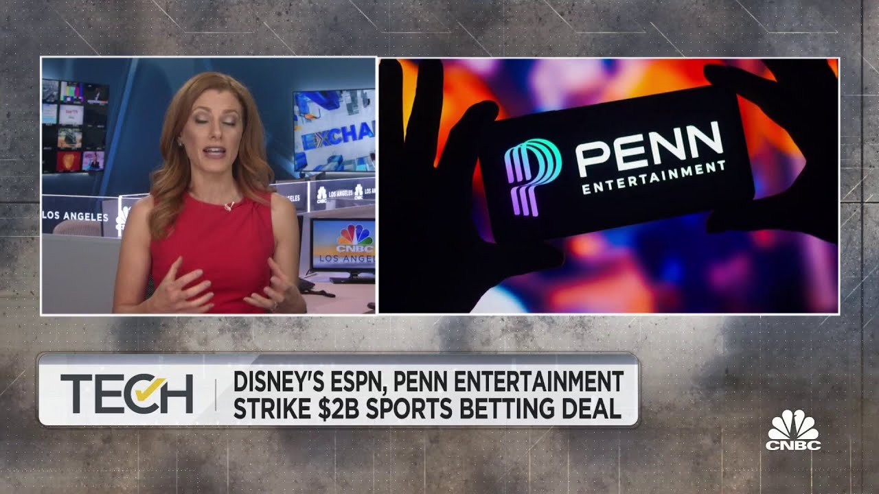 Disney's ESPN strikes $2B sports betting deal with Penn Entertainment ...