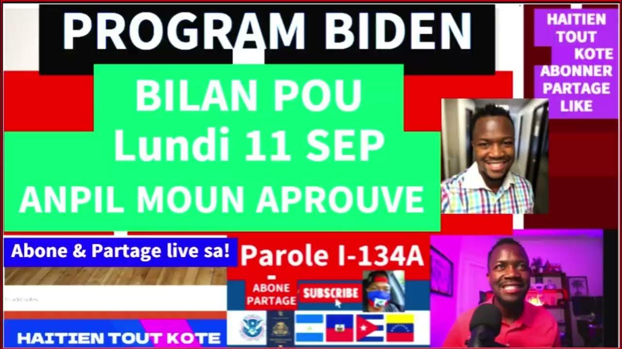 NOUVO BILAN 12 SEP NAN PROGRAM BIDEN MEN NAN KI DAT USCIS AP APROUVE #uscis #biden #pwogrambiden ...