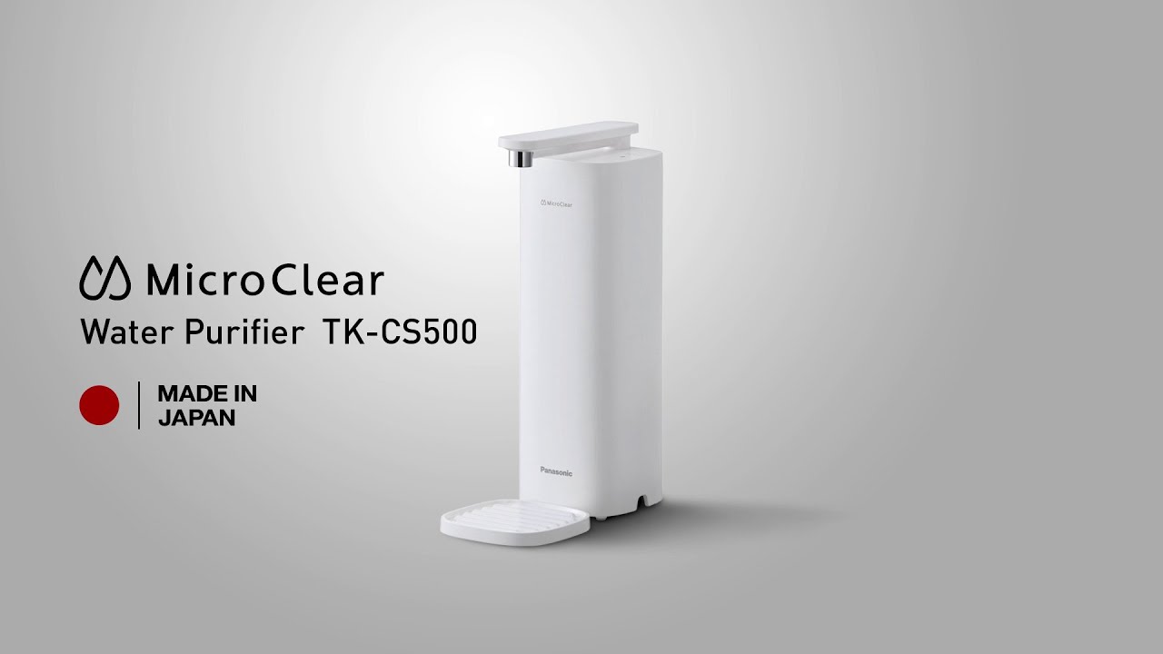 Panasonic Counter Top Water Purifier TK-CS500 - YouTube