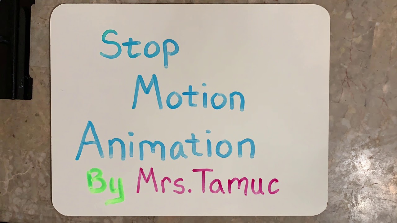 Stop motion animation example - YouTube
