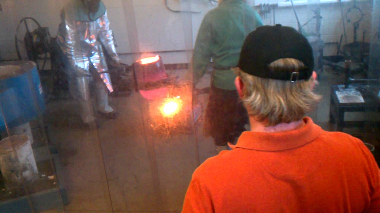 Western Michigan University metallurgical lab - YouTube