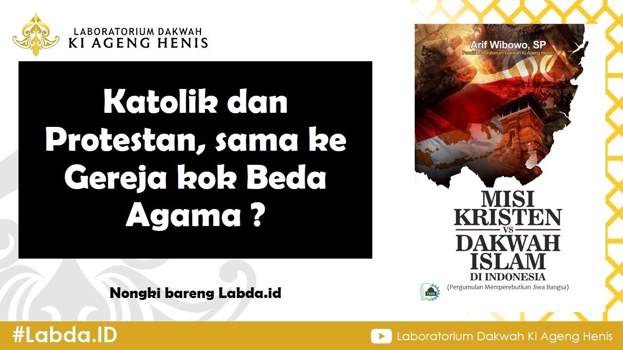 Katolik dan Protestan, Sama ke Gereja kok Beda Agama - YouTube