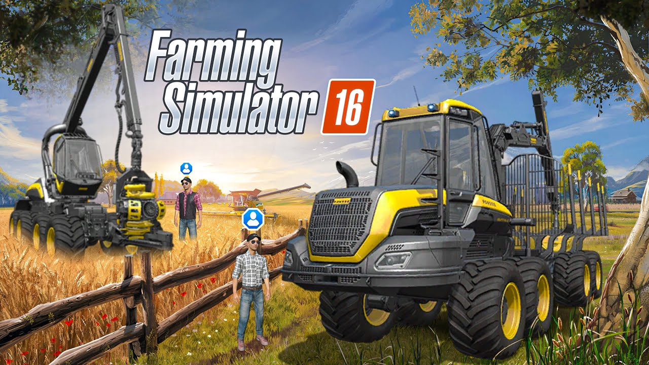 Forestry With Multiplayer I'm Fs16 | Fs16 Multiplayer | Timelapse ...