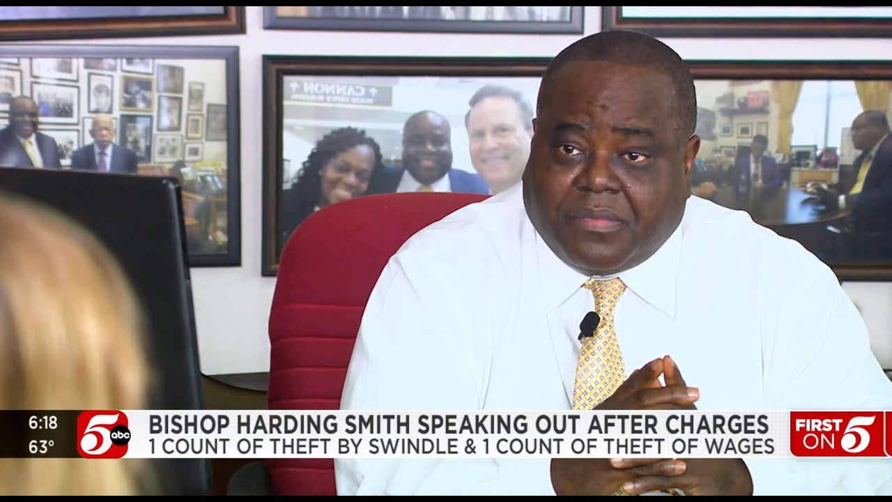 EXCLUSIVE: Bishop Harding Smith responds to felony criminal charges ...