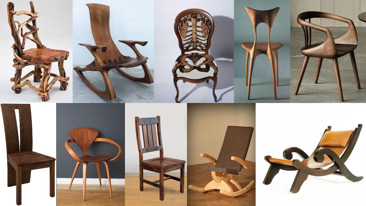 100 Idei de Scaune, Fotolii, Balansoare si Sezlonguri din Lemn - YouTube