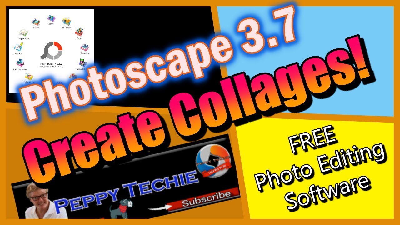 Photoscape Photo Editor: Make Collages! FREE Photoscape Software! PC ...