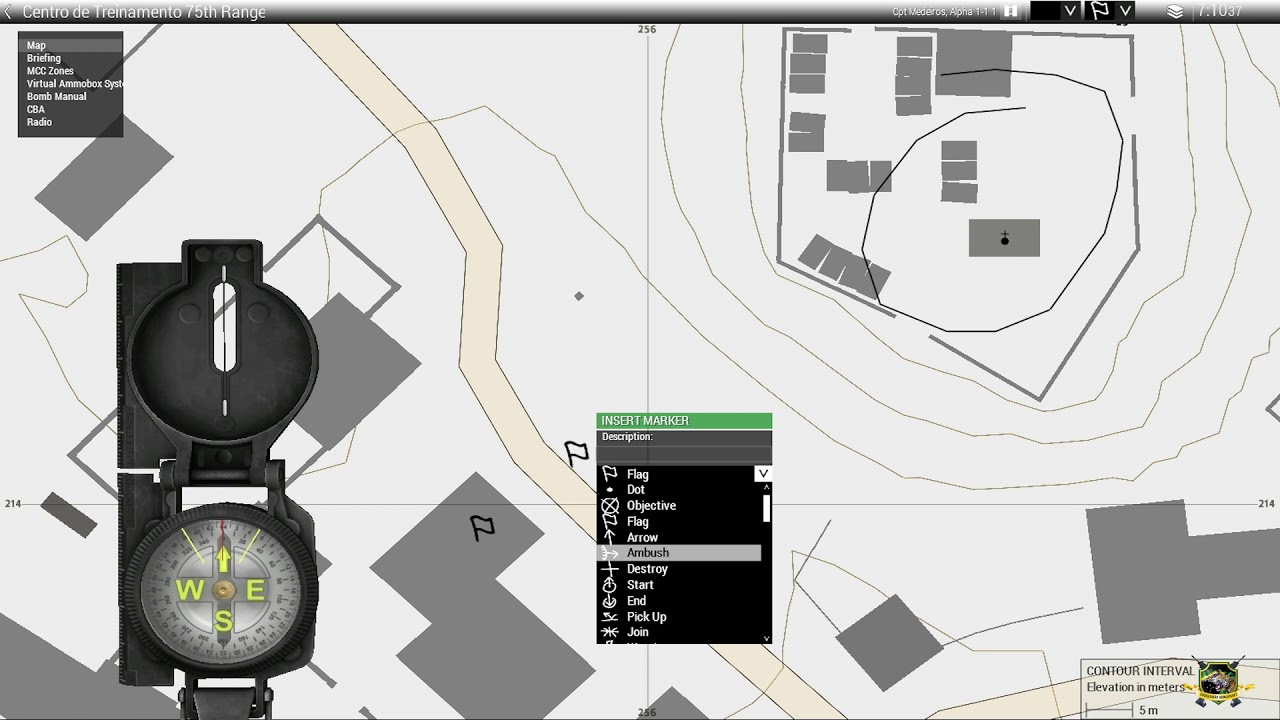 Tutorial Arma 3 - Orientação de navegação em mapa - YouTube