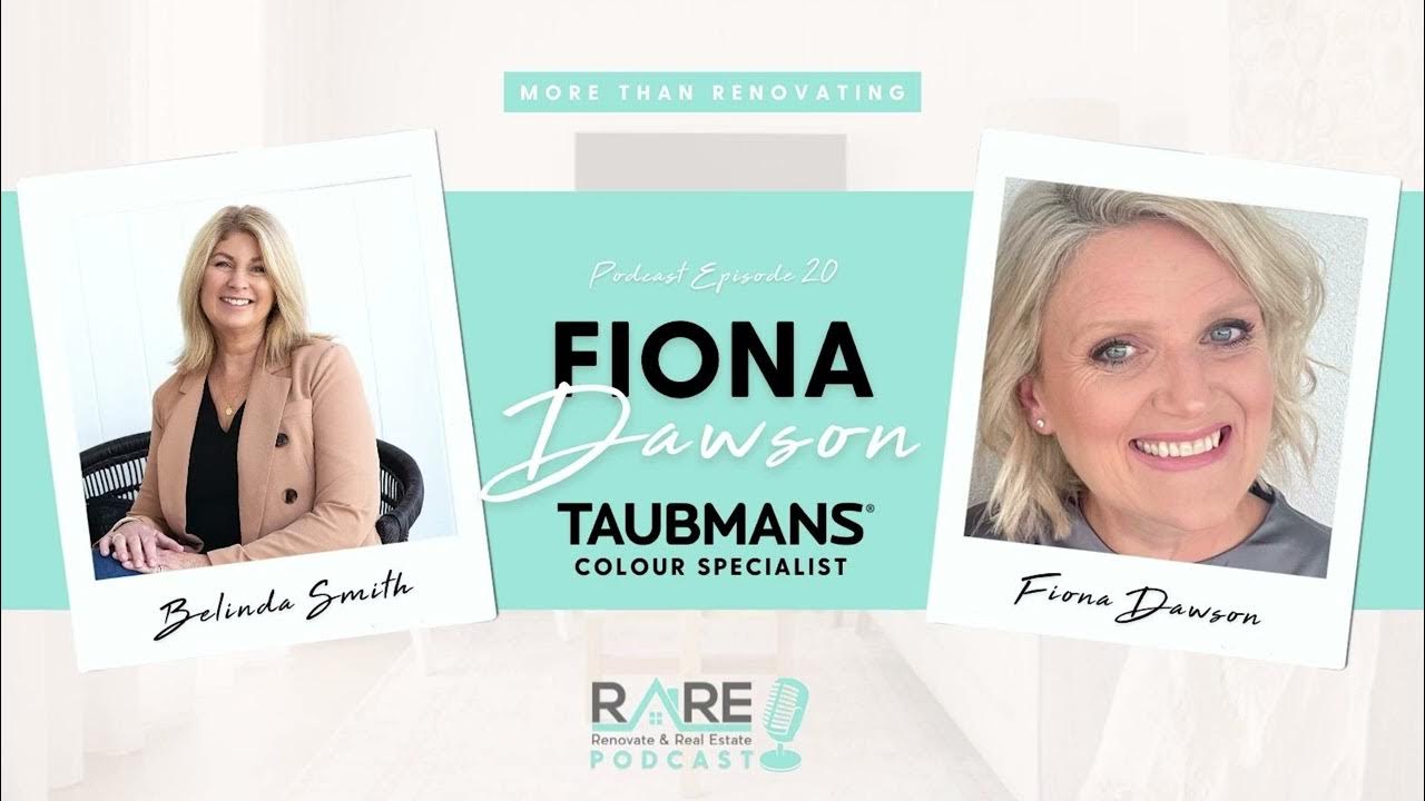 Fiona Dawson - Taubmans Colour Specialist | More Than Renovating Podcast - YouTube