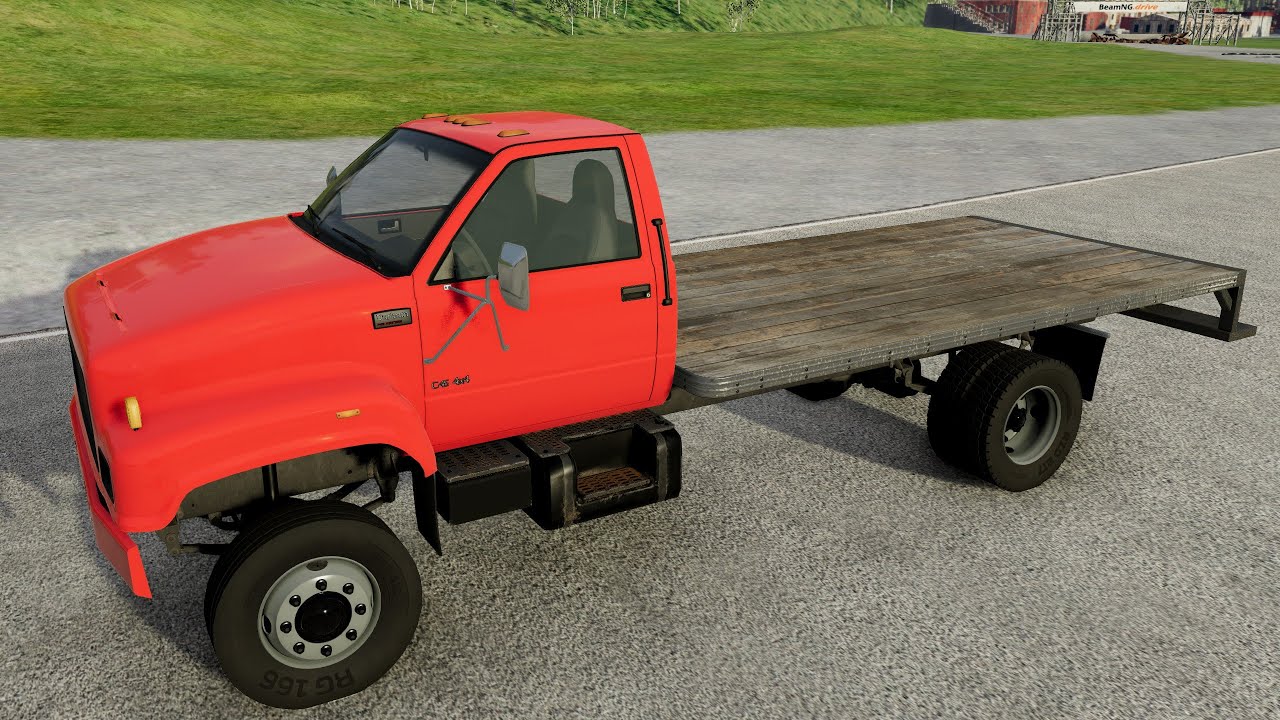 Endurodrome Chase - Gavril Durham C45 Flatbed 4x4 (BeamNG.drive) - YouTube