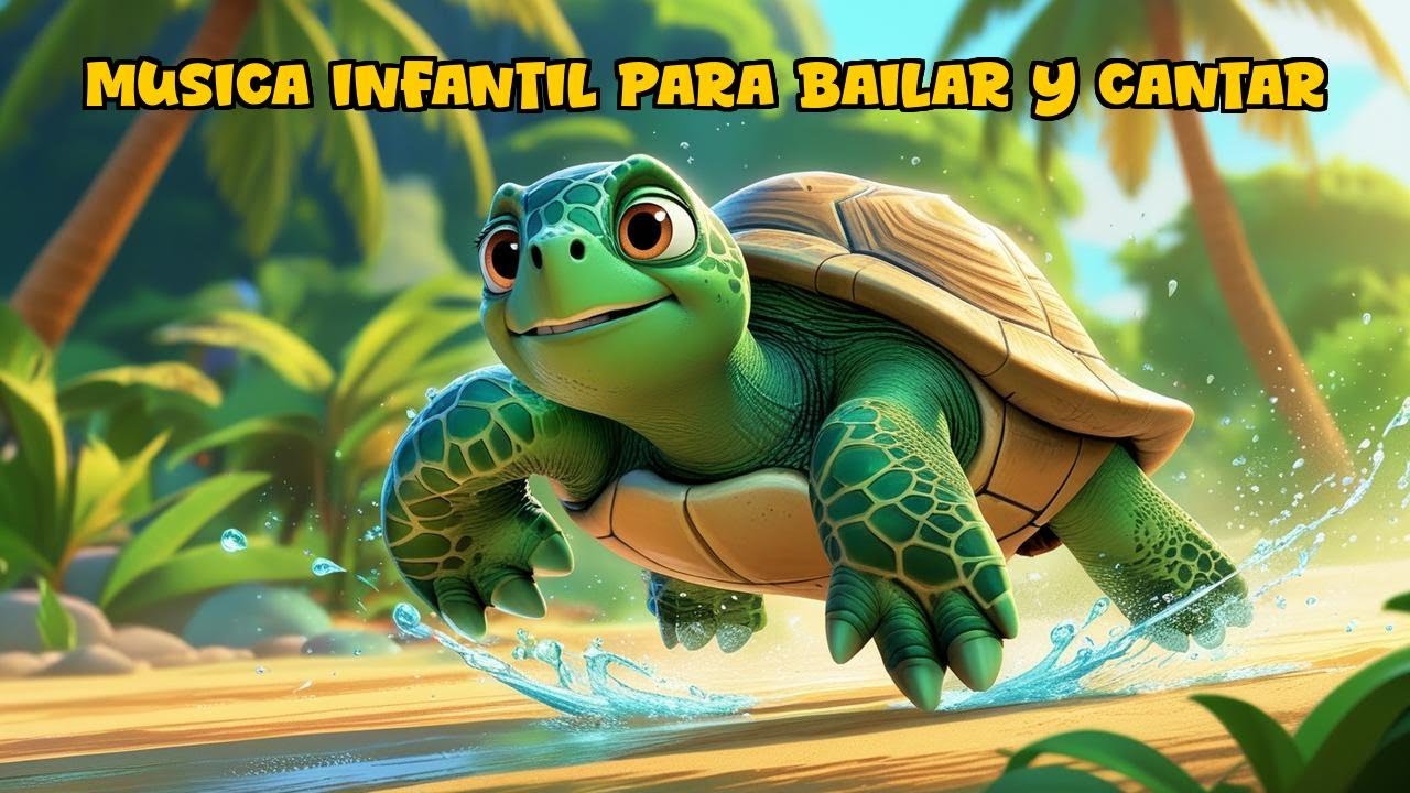 🐢 Música para niños: la carrera de la tortuga veloz - YouTube