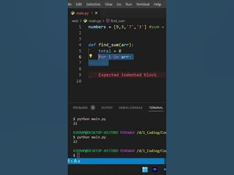 Python Coding Tutorial: How to Calculate the Sum of Numbers in an ...