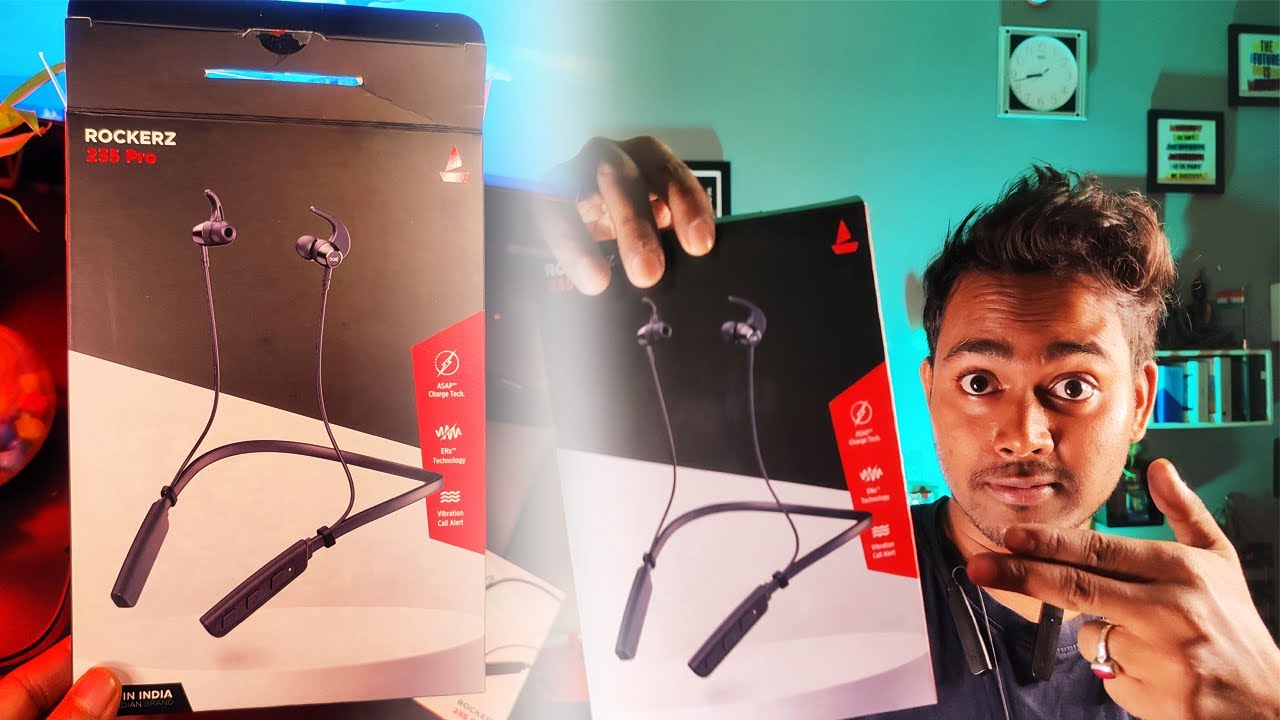 boAt Rockerz 235/238 Pro with upto 20 Hours Playback Unboxing And ...