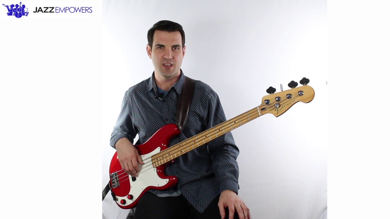 Beginning Jazz Bass: Lesson #5 - Bassline on Eb7 - YouTube