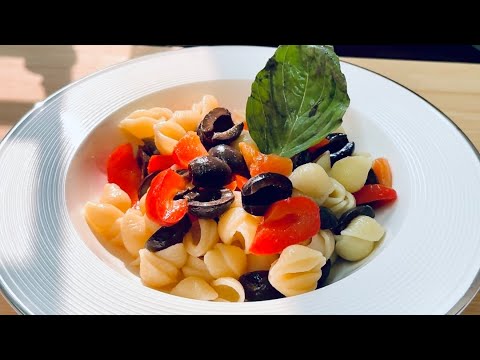 CONCHIGLIETTE OR LUMACHINE PASTA SALAD | Receta No2 TPCx - YouTube
