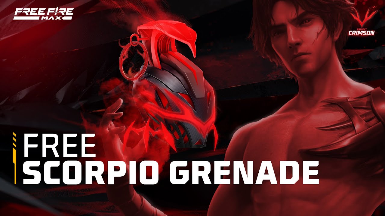 Clock Playtime & Win Scorpio Grenade | Project Crimson | Garena Free ...