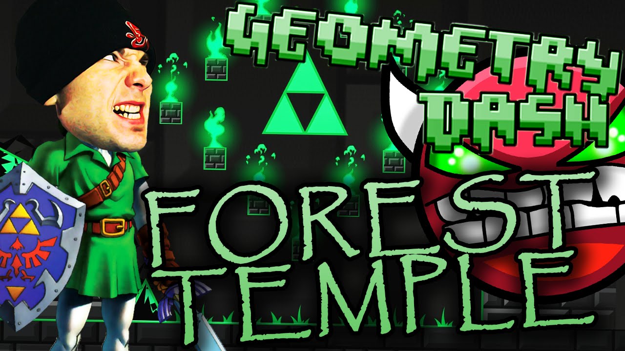 MY HARDEST DEMON ~ Geometry Dash | FOREST TEMPLE by Michigun - YouTube