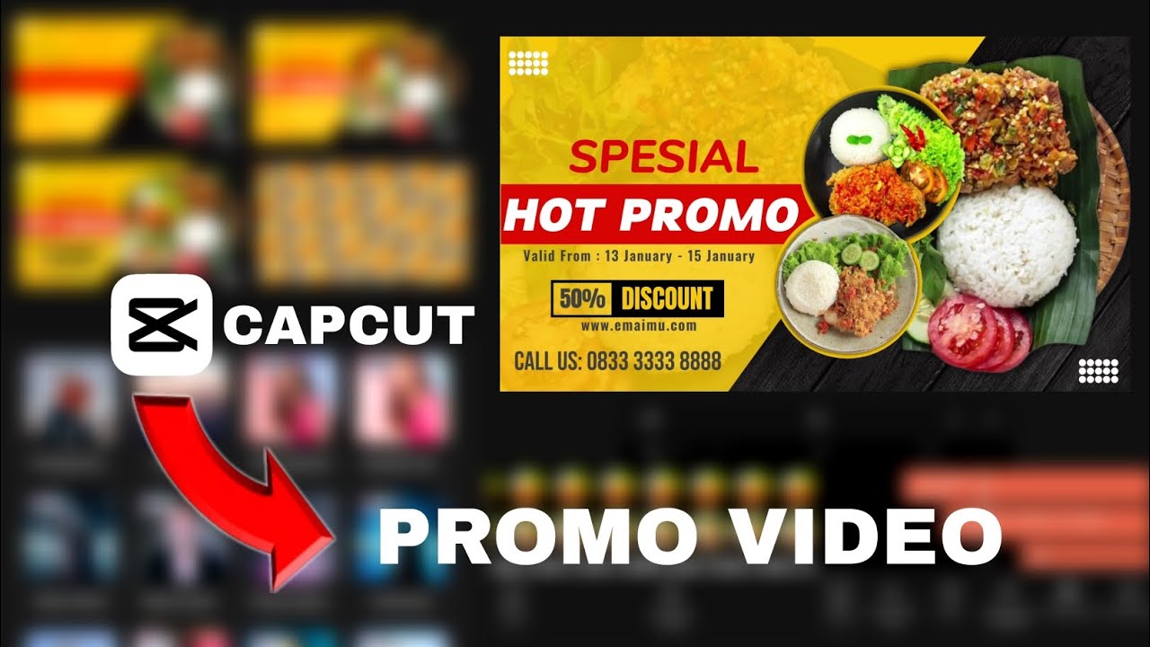 TUTORIAL BIKIN VIDEO PROMO MAKANAN - YouTube