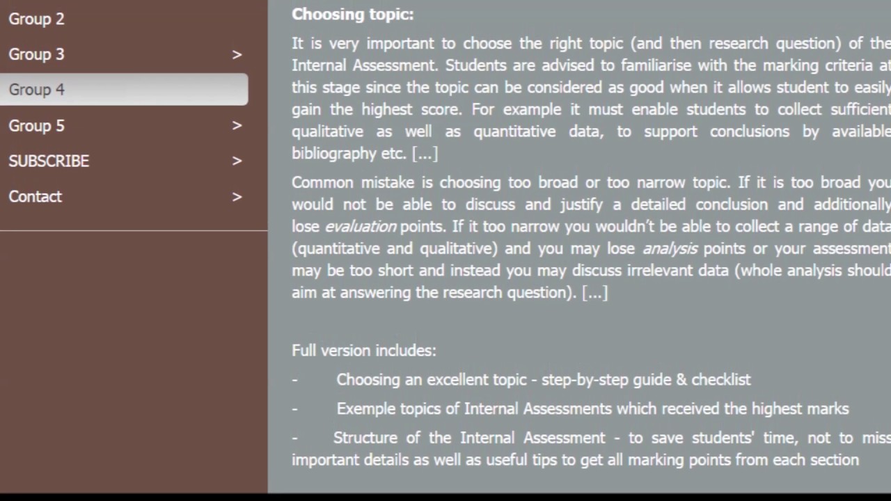 IB Internal Assessment Guide How To Get 100 YouTube ib-internal-assessment-guide-how-to-get-100-youtube