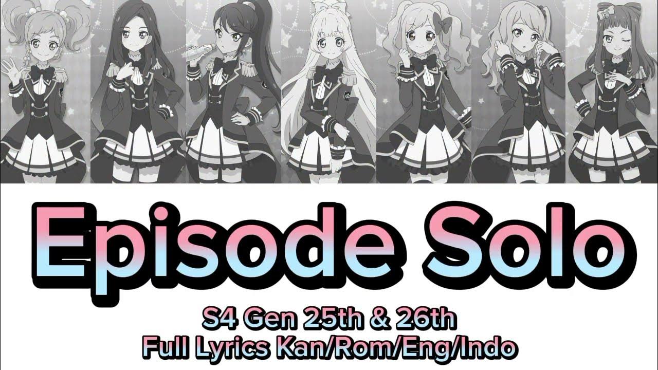 Aikatsu Start (Episode Solo) Full Lyrics Kan/Rom/Eng/Indo - YouTube