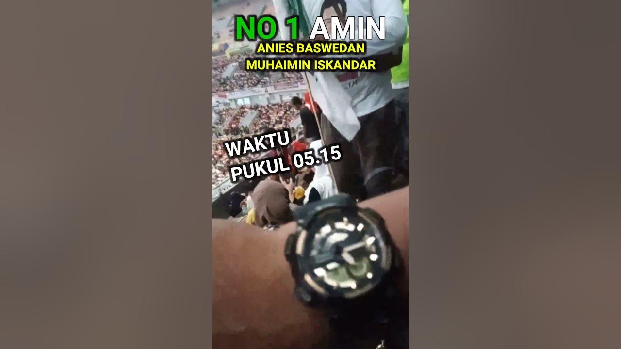 HANYA HITUNGAN MENIT PENUHNYA SEGINI, KAMPANYE AKBAR AMIN JIS [15] #kampanyeakbar #jis #amin # ...