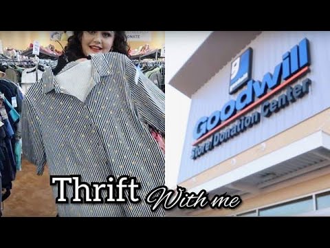Plus Size Thrift With Me | Whole Outfit from GoodWill | 2019 - YouTube