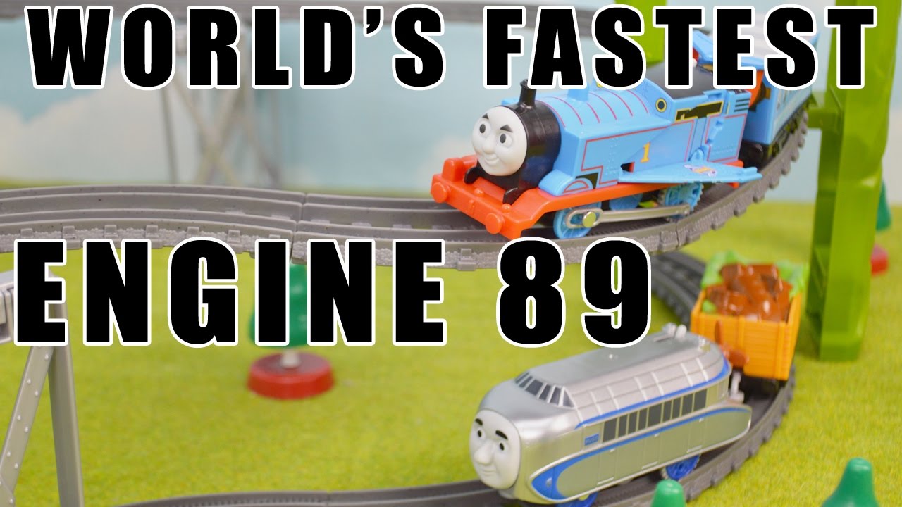 THOMAS AND FRIENDS World's FASTEST Engine 89 FUN Toy Trains - YouTube