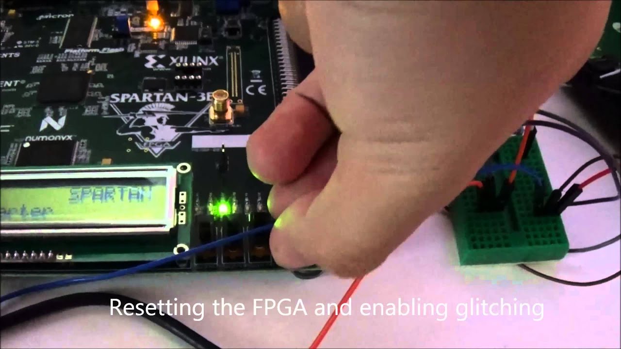 Clock Glitching a PIC Microcontroller - YouTube