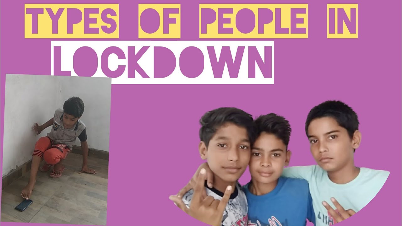 Types of people during lockdown #rewasaboys rewasaboys - YouTube
