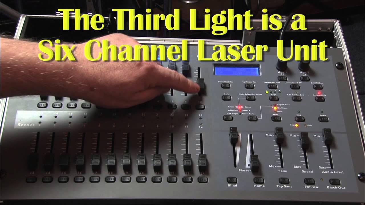 DMX LIGHTING FOR BEGINNERS - PART #1 - YouTube