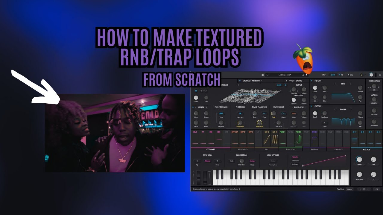 HOW I MAKE *TEXTURED* RNB/TRAP LOOPS FROM SCRATCH | FL STUDIO - YouTube