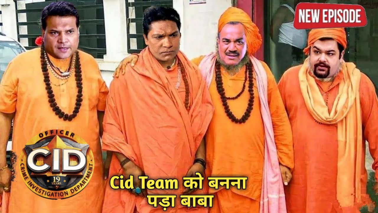 Cid || Cid Team को बनना पड़ा बाबा || Cid Officer को बनना पड़ा बाबा ...