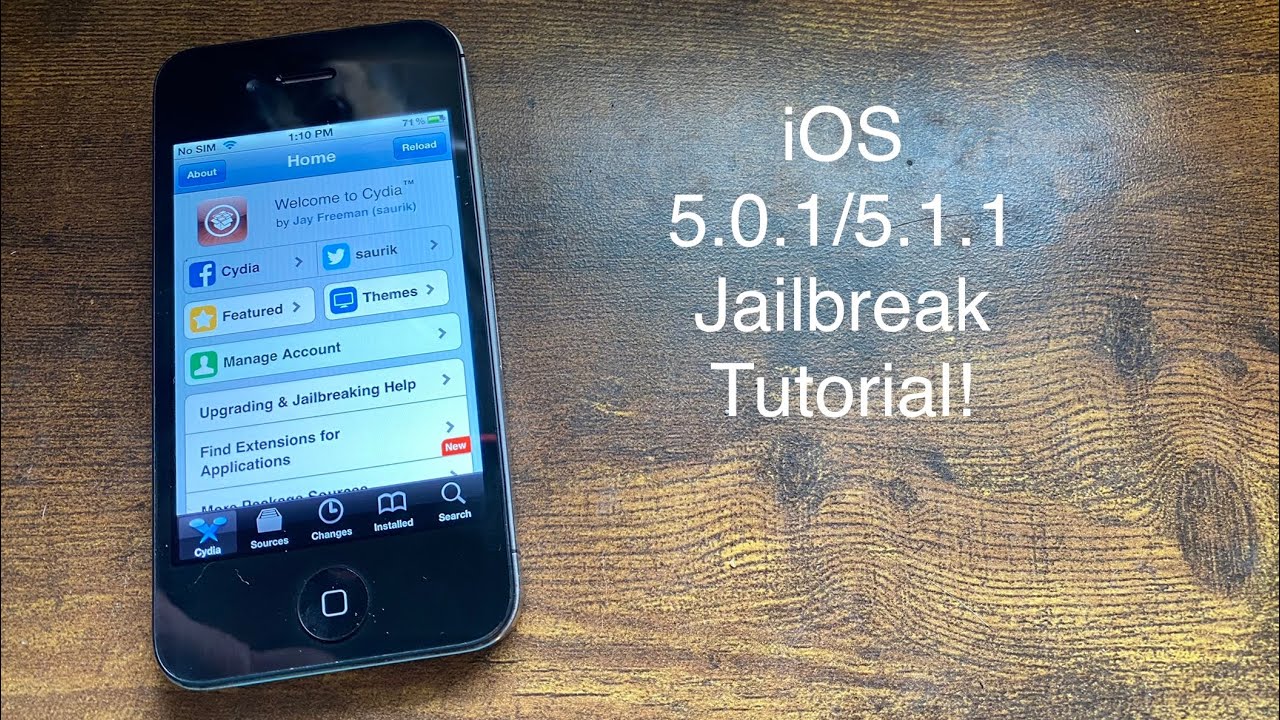 iOS 5.0/5.0.1/5.1.1 Jailbreak Tutorial (Working in 2026) - YouTube