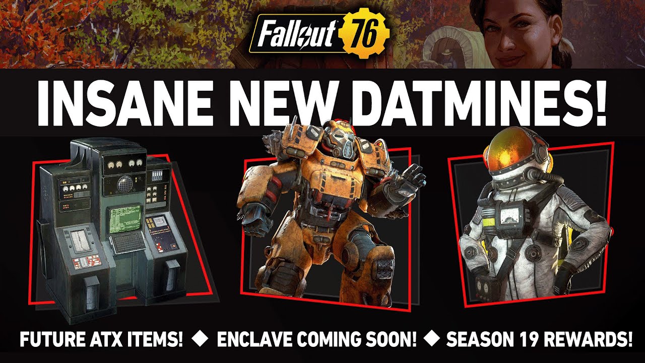 INSANE NEW DATAMINE FOR FALLOUT 76! - YouTube