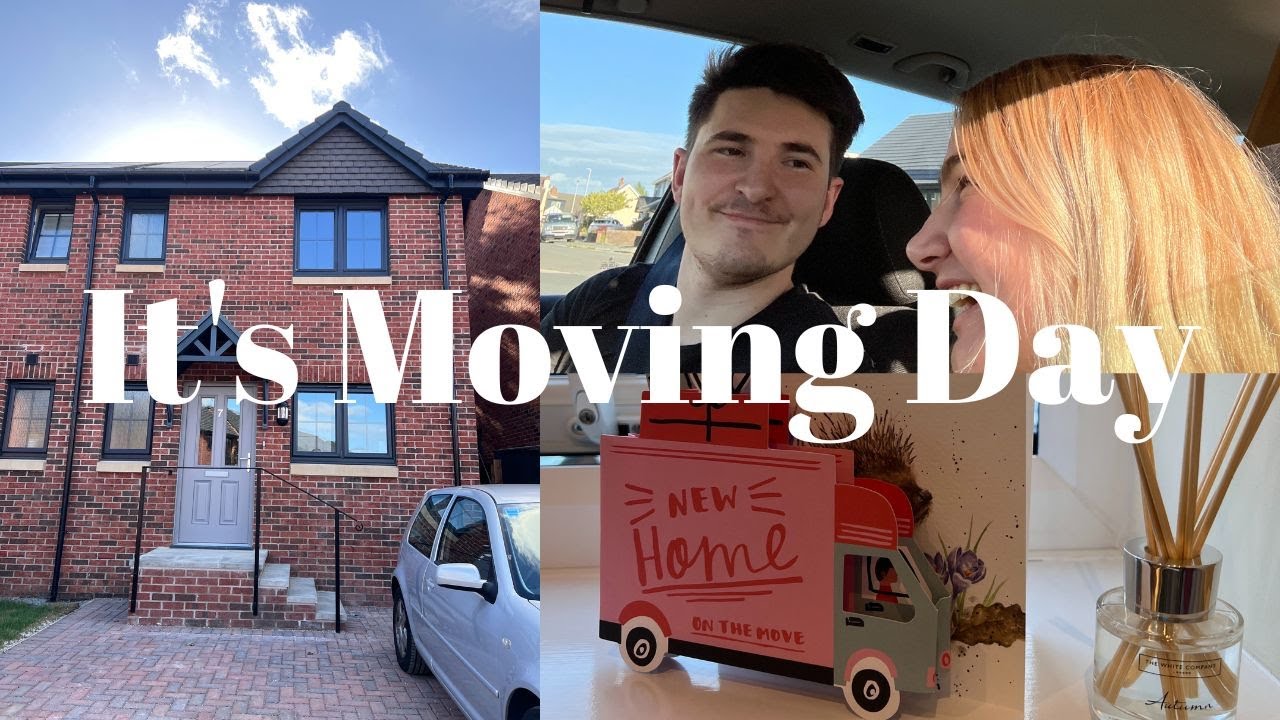 MOVING VLOG 3: IT IS FINALLY MOVING DAY!! Moving day & first night in our new home - YouTube