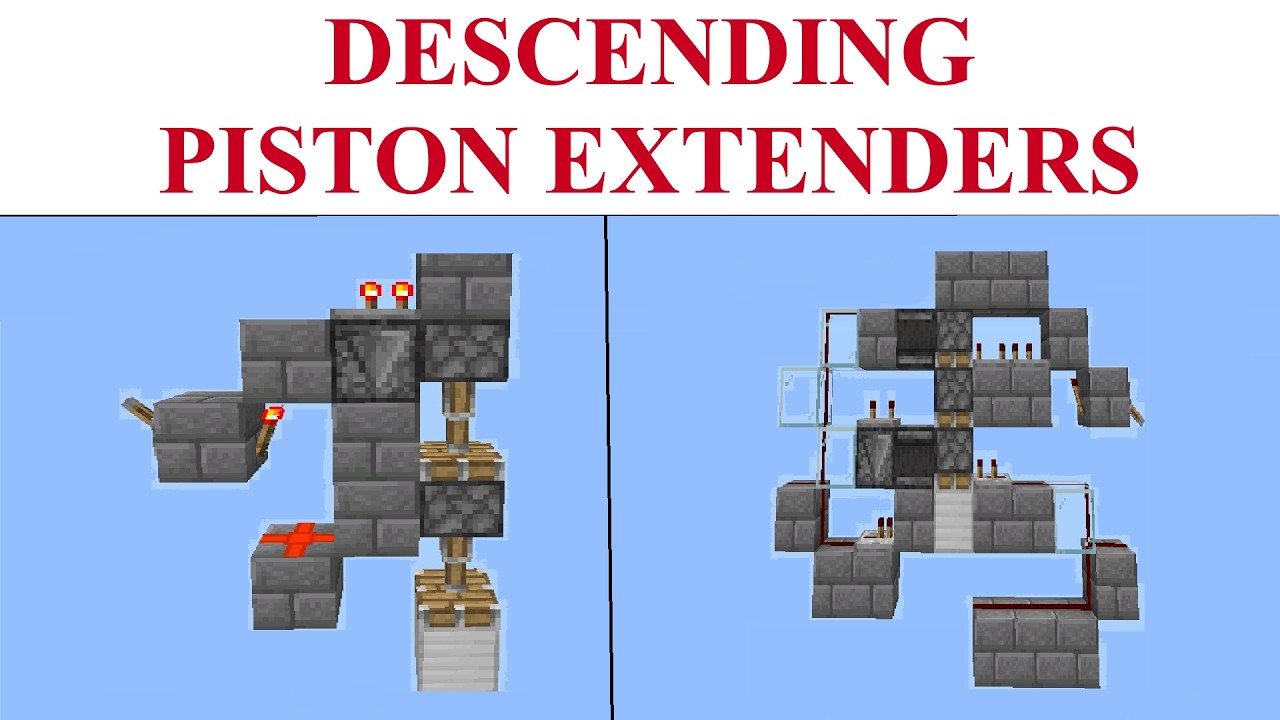 [1 Block Wide] Descending Double And Triple Piston Extender For ...