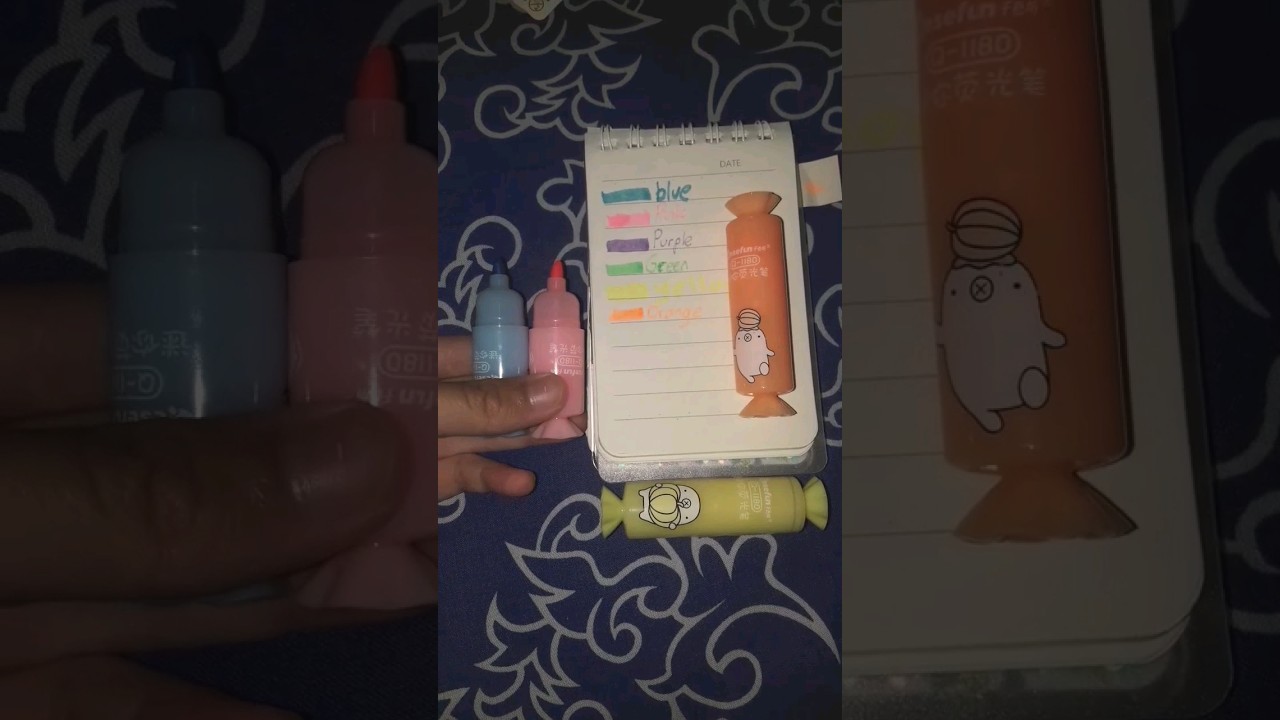 stabilo mini cute😘dan banyak warna - YouTube