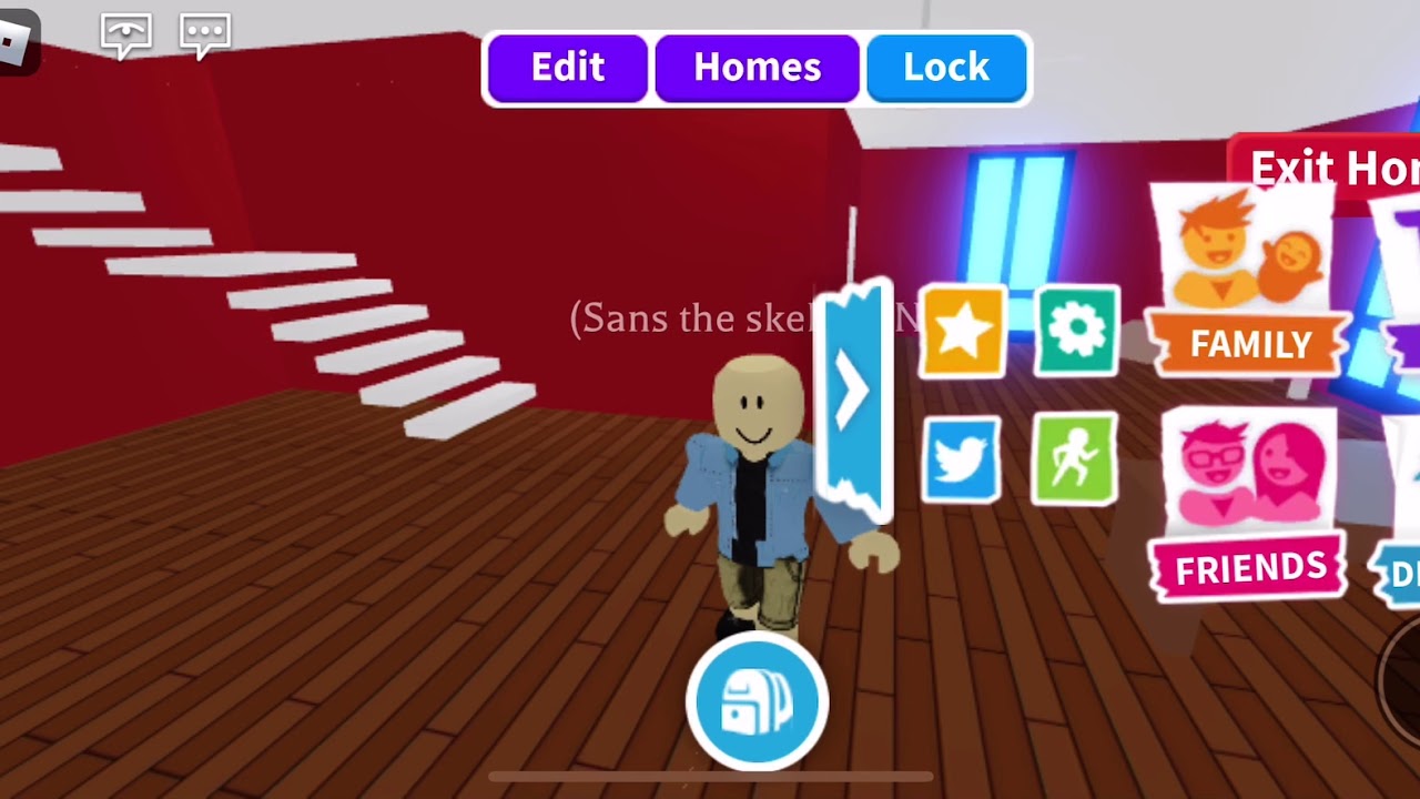 How to be sans in adopt me! - YouTube