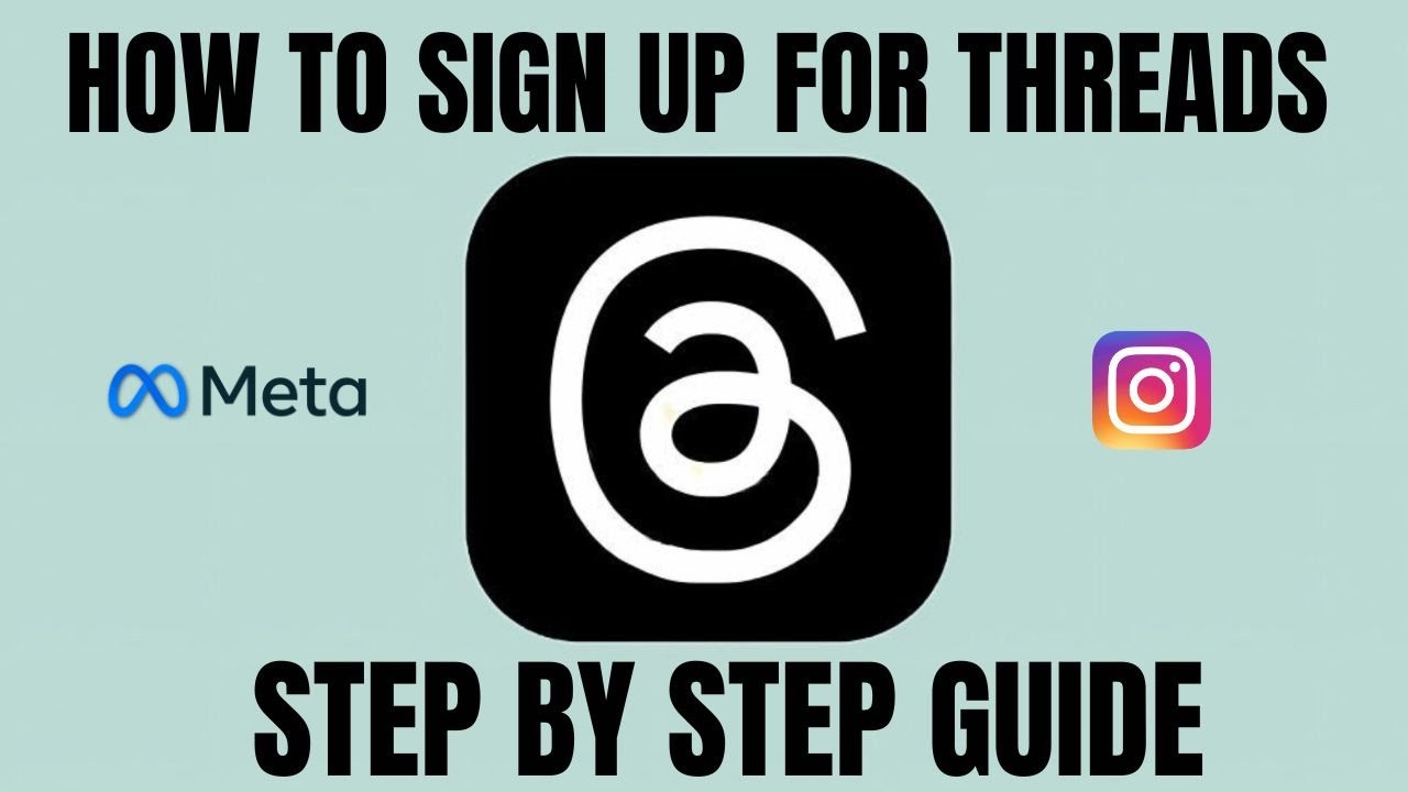How To Sign Up For Threads by Meta - YouTube