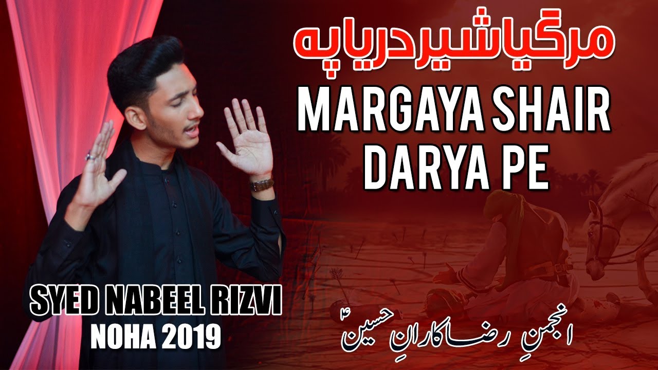 Margaya Sher Darya Pe Ja Kar | Nabeel Rizvi | Tribute Sardar Hussain ...