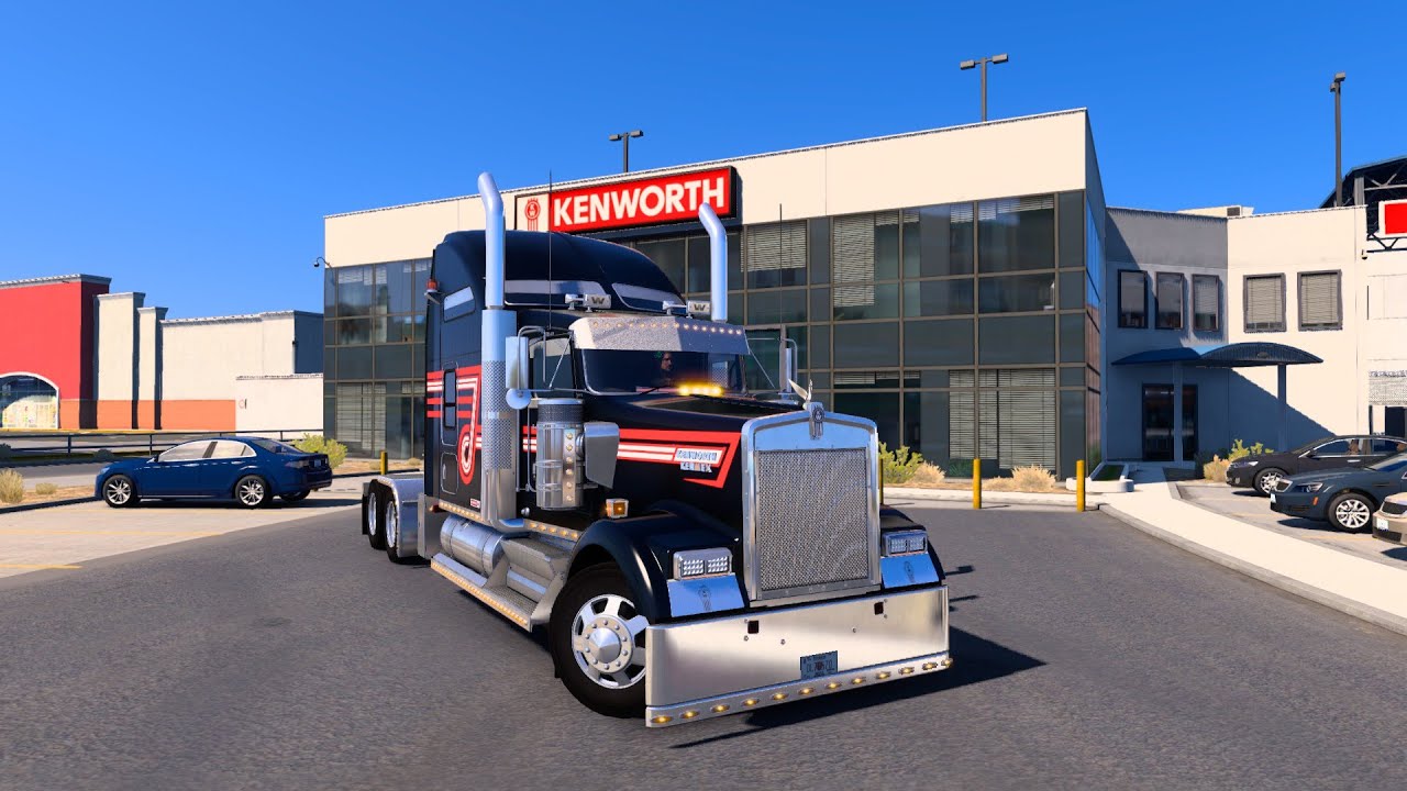 ATS 1.49 | MOD Review | Kenworth W900 x JorgeGamer44444 - YouTube