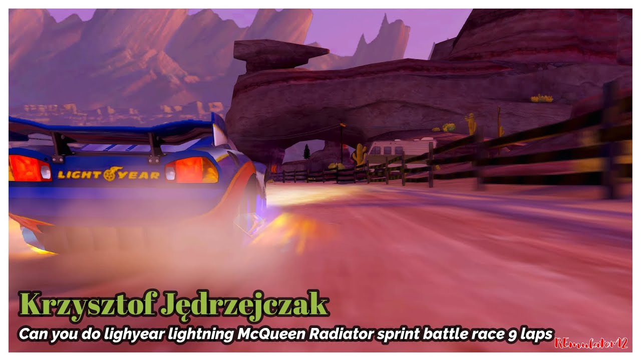 Cars 2 The Video Game | Lightyear Lightning - Battle Race | Radiator ...