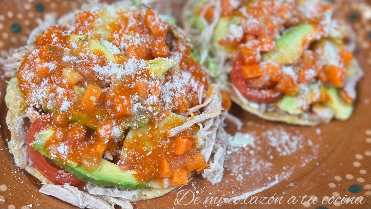 Como hacer las mejores Tostadas de Lomo de Cerdo y sus salsas / De mi ...