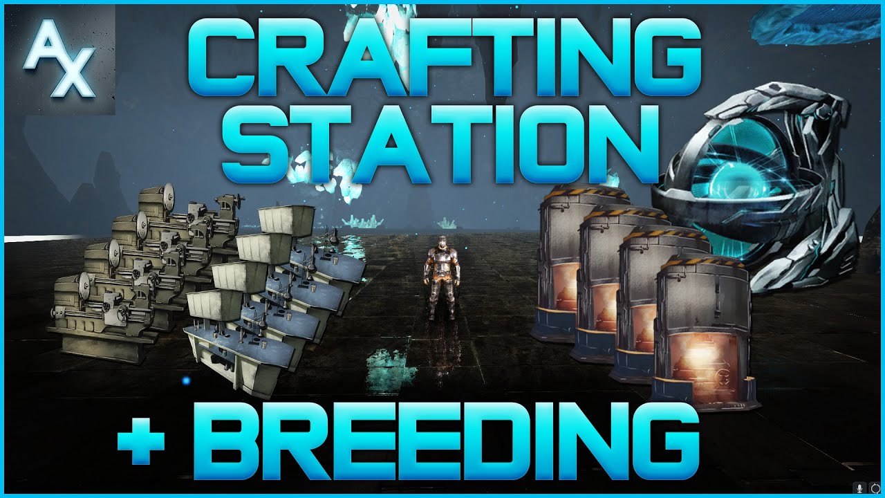 CRAFTING ROOM, TAMING & BREEDING - ArkLife Ep 3 - YouTube
