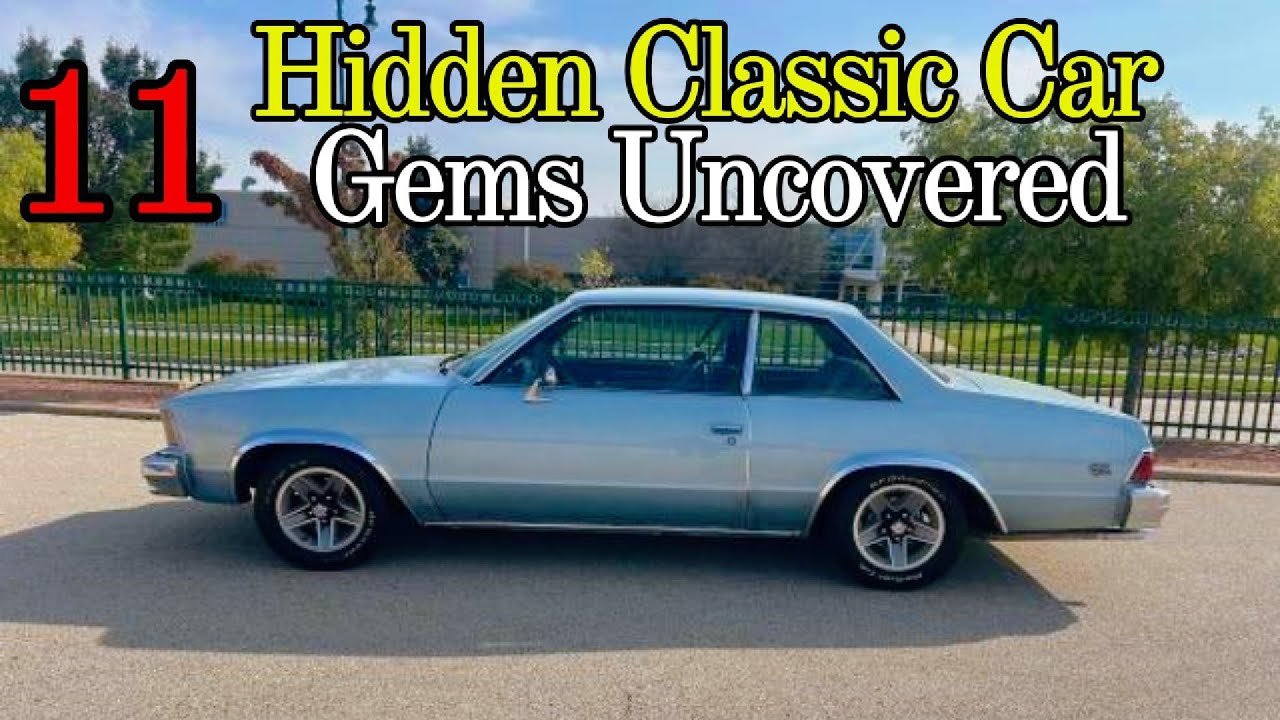 11 Incredible Hidden Classic Cars Found – Must See! - YouTube