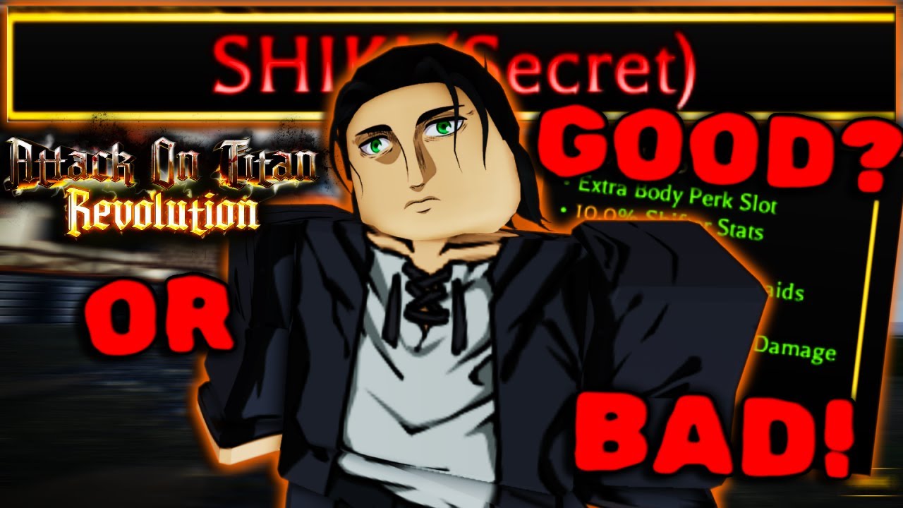 AOT Revolution Is SECRET Clan SHIKI Worth Grinding?! - YouTube