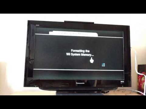 How to reset a nintendo Wii - YouTube