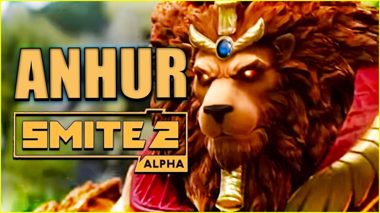 SMITE 2 ALPHA PRÉSENTATION ANHUR POUR BIEN DÉBUTER - YouTube