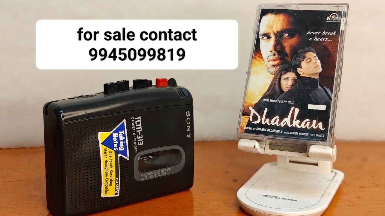 SONY TCM-313 FOR SALE RS 1500/- WITH COURIER CONTACT 9945099819 # ...