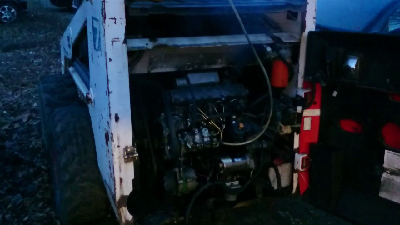 Bobcat 731 mit XUD9 Motor great Work - YouTube